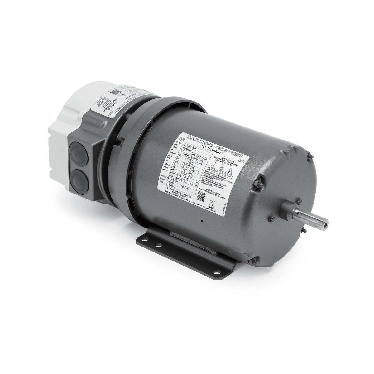 Baldor ECS100A1H1DF4 Three Phase EC Titanium Motor — EmotorPro