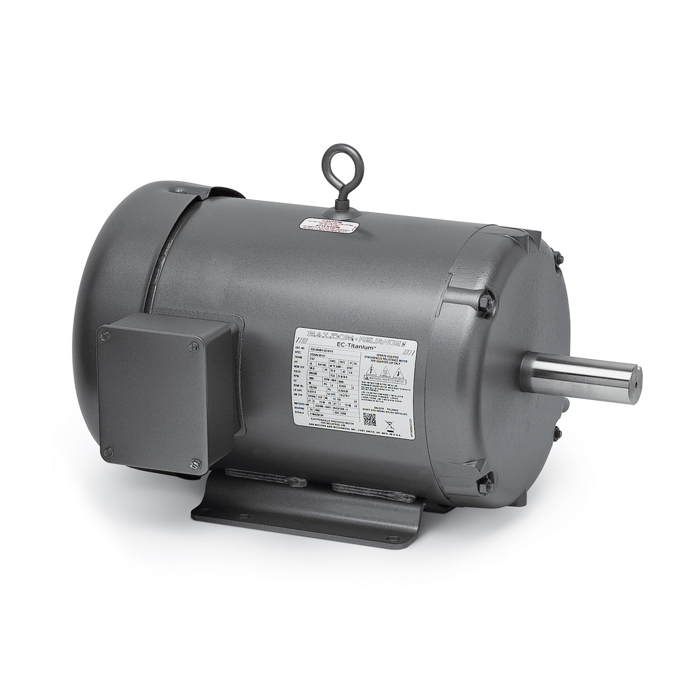 Baldor ECS101M0H1DF4 Three Phase EC Titanium Motor — EmotorPro