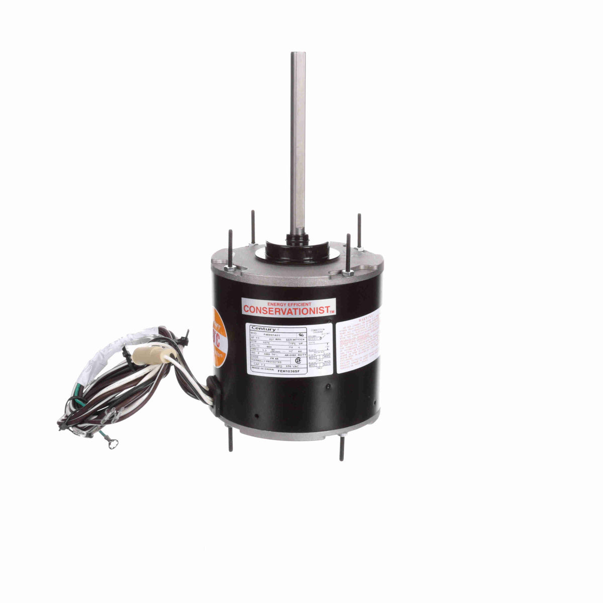 Century FEH1036SF 5.6" Diameter HVAC Condenser Fan Motor - FEH1036SF ...