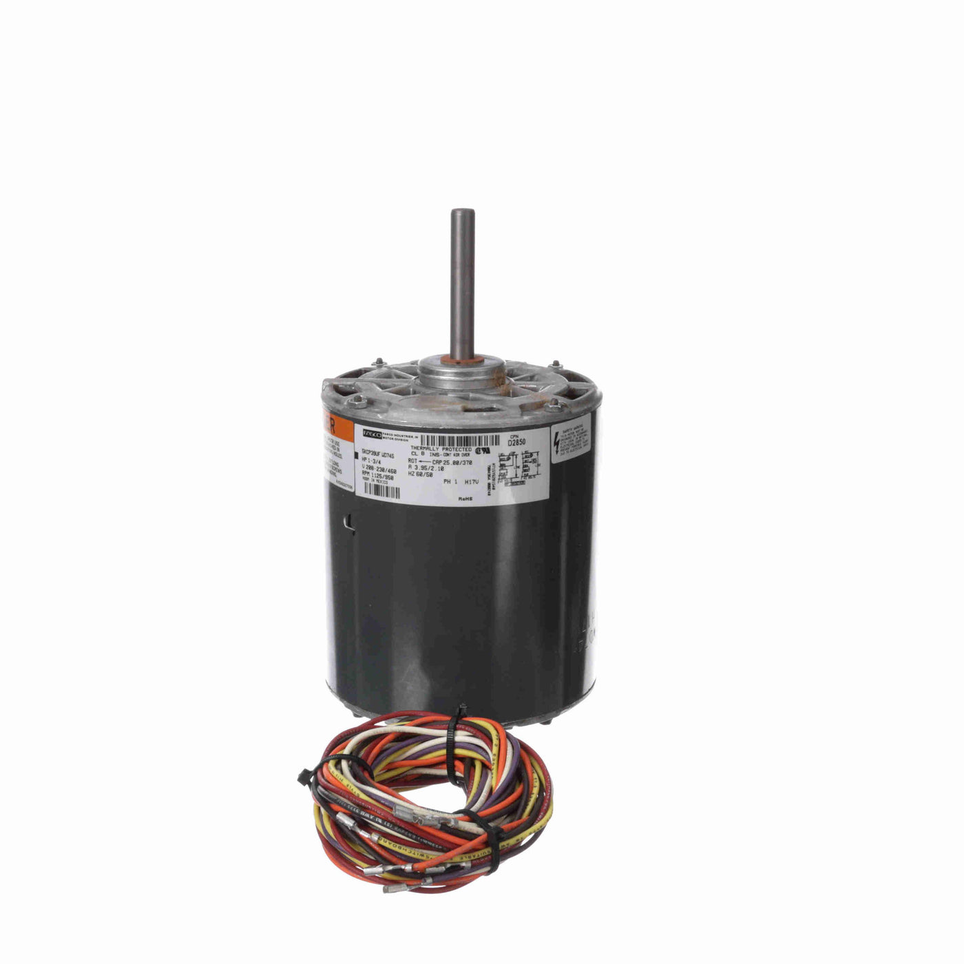 Fasco D2850 PSC (Permanent Split Capacitor) 5.6" Diameter GE/Trane OEM ...